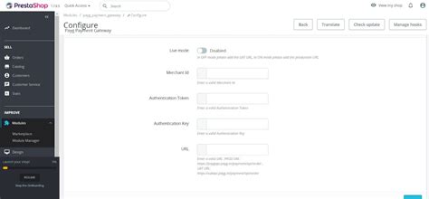 Payg Payment Gateway Integration For Prestashop Plugin