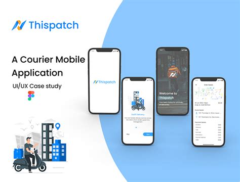 A Delivery Dispatch App Case Study Behance
