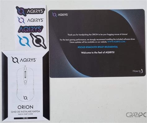 Review Mouse Aqirys Orion Mouse Pad Aqirys Parsec Medium Crazypc Ro