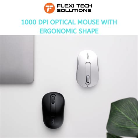 Rapoo X1800s Wireless Keyboard And Mouse 1000 Dpi Flexi Tech