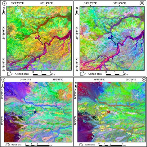 The Fcc Of Minimum Noise Fraction Transform A Landsat 8 Rgb Mnf3