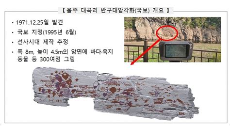 반구대암각화 보존 등을 위한 사연댐 기본계획 변경 프레스데일리