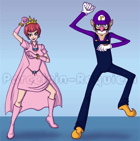Waluigi Style By Porcelain Requiem On Deviantart