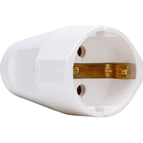 Plastic Grounding Type Coupling Unbreakable For Cable Cross Sections Up To 3×1 5mm² Colour