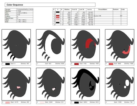 Pes And Jef Files Flutterbat Eyes And Cutie Mark Set Etsy