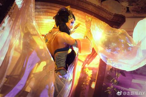 霓裳羽衣異域風情美女主播COS王者榮耀楊玉環 每日頭條