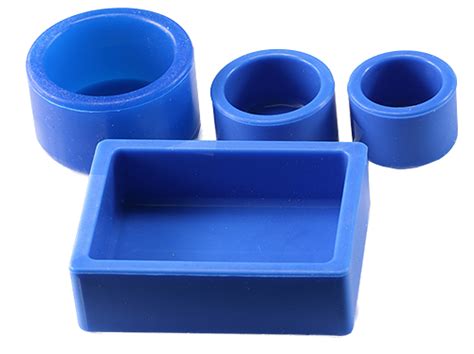Micro Tec Blue Silicone Mold Cups Fro Metallographic Embedding Applications