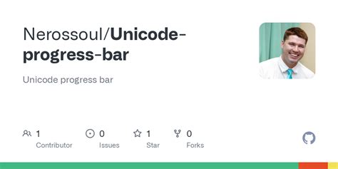 Github Nerossoul Unicode Progress Bar Unicode Progress Bar