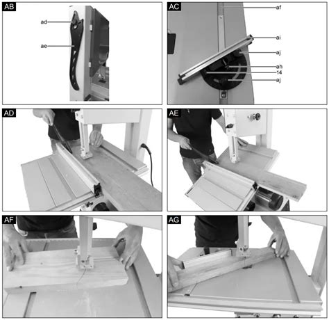 Scheppach Hbs400 Band Saw Instruction Manual