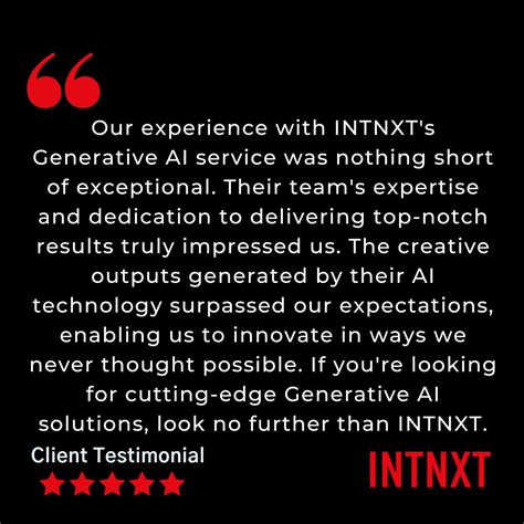Intnxt On Linkedin Intnxt Transformyourbusiness Testimonial Testimonialtime