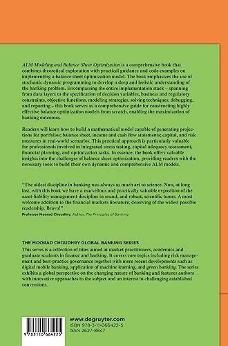 Alm Modeling And Balance Sheet Optimization A Mathematical Approach To Banking
