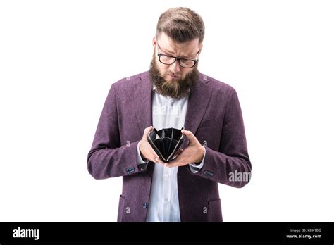 Upset Poor Businessman Stock Photo Alamy