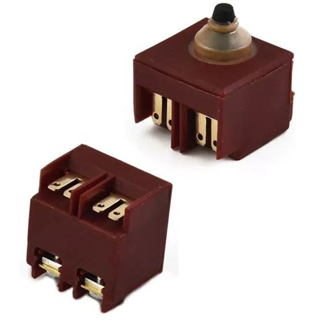 INTERRUPTEUR BOUTON POUSSOIR Fiable Pour Meuleuse D Angle GWS Couleur Al EUR