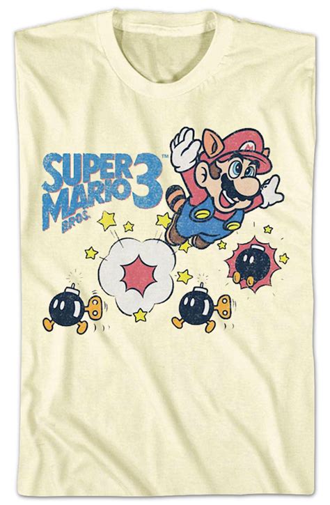 Bob Ombs Super Mario Bros 3 T Shirt