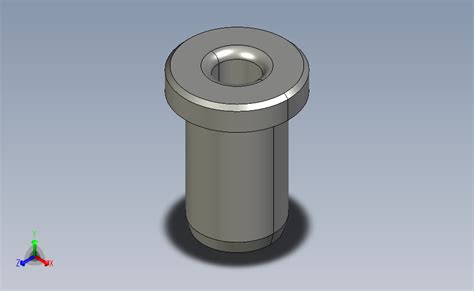 Bufa D5 L8精密衬套 法兰型stpstep模型图纸下载 懒石网