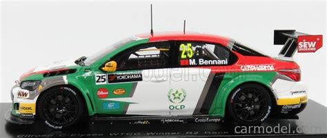 Spark Model S Scale Citroen C Elysee Wtcc N Winner R Race Of Qatar Mehdi