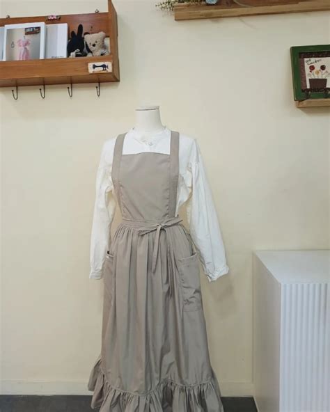 방수 하단프릴앞치마 김해미싱공방 네일샵앞치마 네이버 블로그