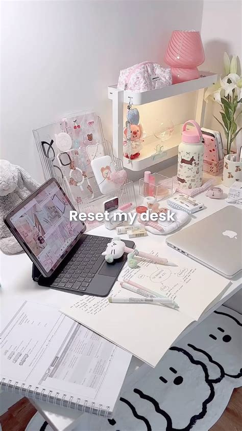 Reset My Desk After Study Personal Tip To Keep My Desk Always Organized Is To Clear It Up