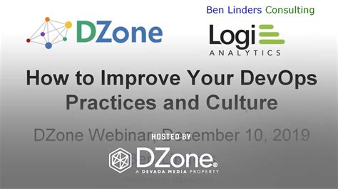 How To Improve Your Devops Practices And Culture Dzone Webinar