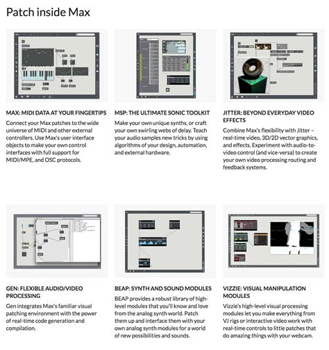 Max MSP Jitter Tutorial Ovo
