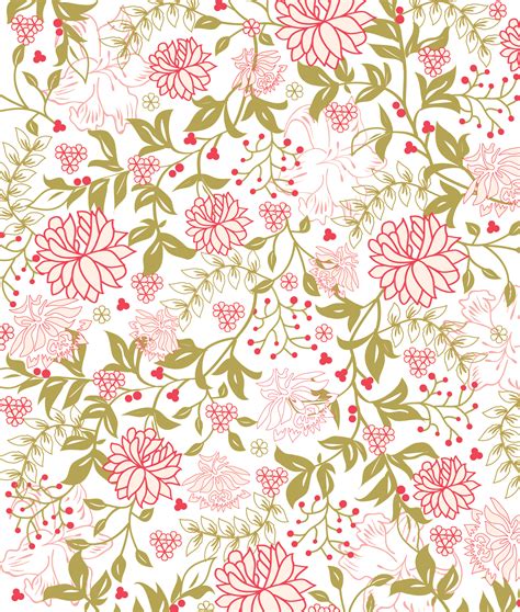 Pink Floral Pattern Design
