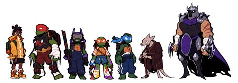 Made A Tmnt Iteration For College With Lil Ref Sheets And Everything