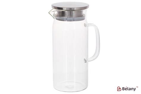 Купити Скляний глечик 1 л Willow прозорий з кришкою оптом за ціною 396 69 грн уп з