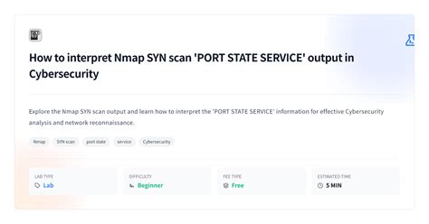 How To Interpret Nmap Syn Scan Port State Service Output In How To Interpret Nmap Syn Scan Port State Service Output In