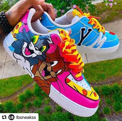 Tom And Jerry Air Force 1 Custom Daniel Customs