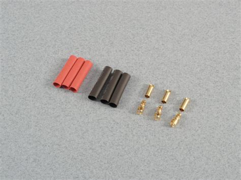 Logic RC 3 5mm Gold Connector Set 2prs O FS GC03 03