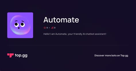 add automate discord bot the 1 discord bot and discord app list