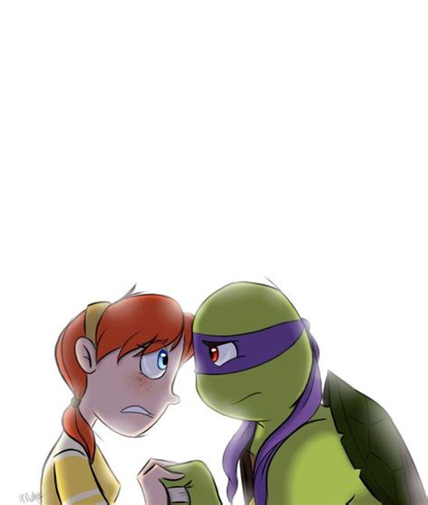 Donnie And April Kiss Comic