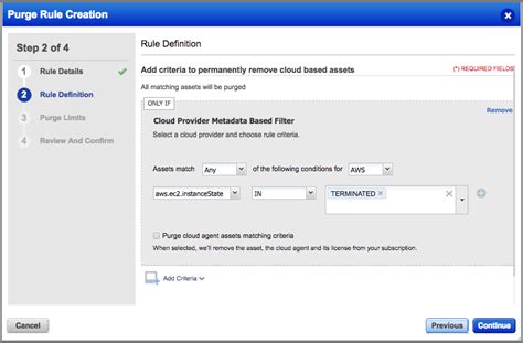 Purge Uninstall Cloud Assets And Cloud Agents