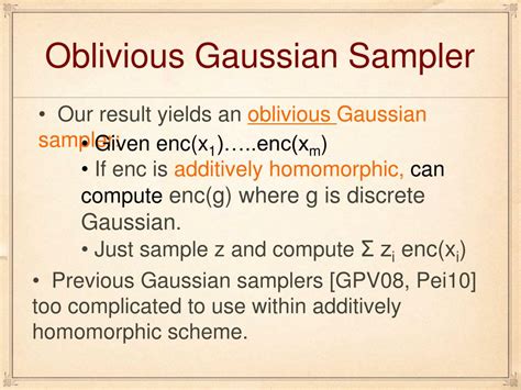 Ppt Discrete Gaussian Leftover Hash Lemma Powerpoint Presentation Free Download Id6012070