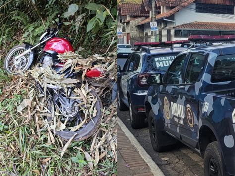 Jornal Minas Guarda Municipal De Nova Lima Recupera Moto Furtada Em