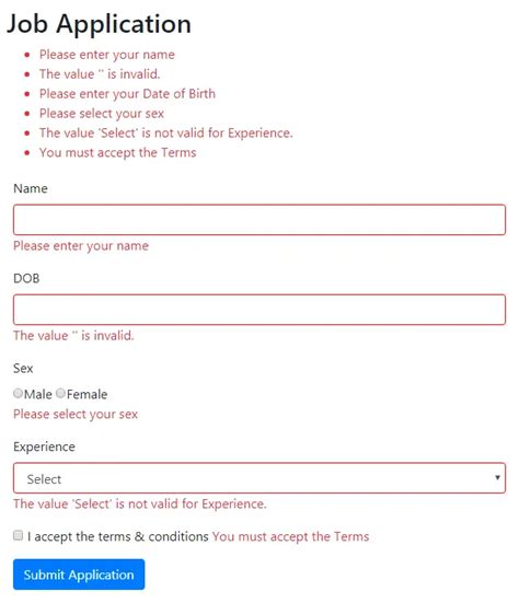 model validation in asp core [beginner to expert]