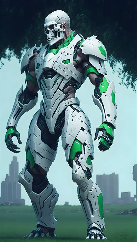 Download Ai Generated Cyborg Robot Royalty Free Stock Illustration