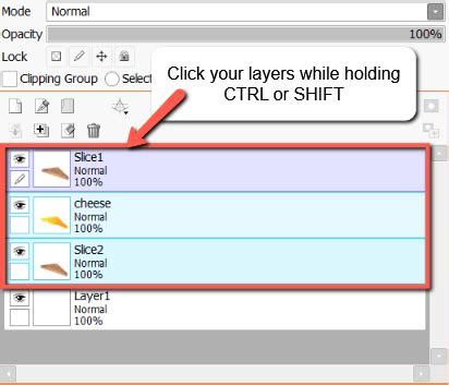Easy Ways To Move Multiple Layers In Painttool Sai