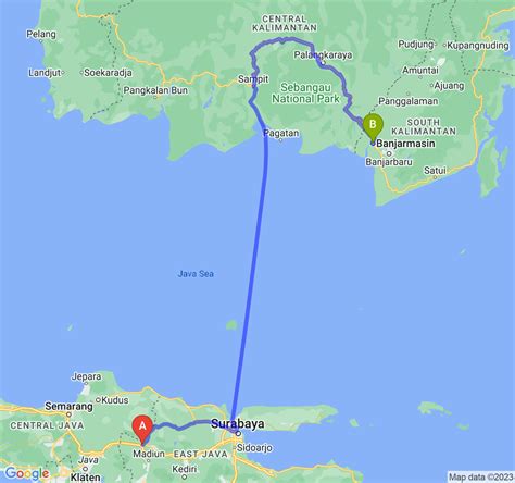 Temukan Jarak Dari Kab Ngawi Ke Kota Banjarmasin Dan Berapa Lama