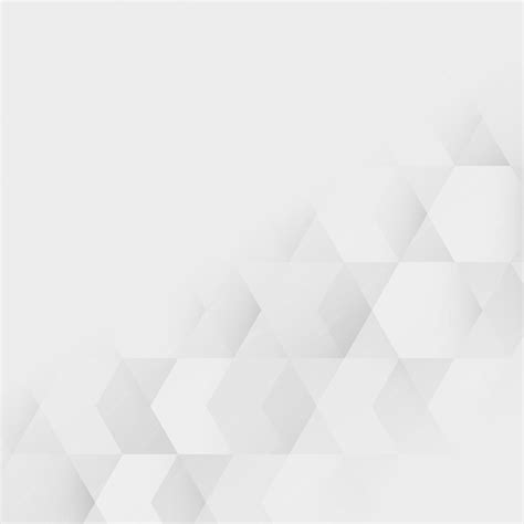 Premium Vector White And Gray Geometric Pattern Background Vector