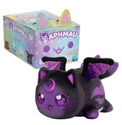 Aphmau Meemeows Limited Edition Elemental Dark Cat Plush 6 New In Box £17 99 Picclick Uk