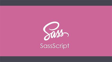 2 Reglas De Estilo Sassscript E Interpolación Youtube