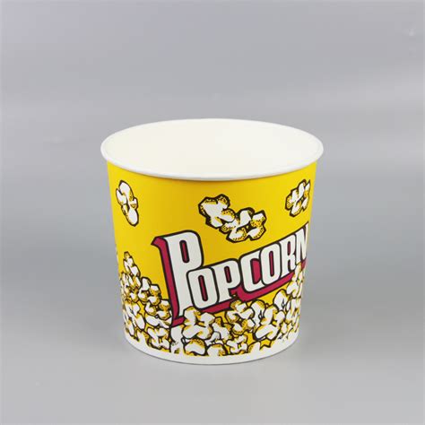 Custom Logo Print 32oz 64oz 85oz 130oz 180oz Paper Popcorn Tub Popcorn