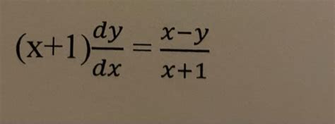 Solved Determine If The De Is Separable Exact Linear