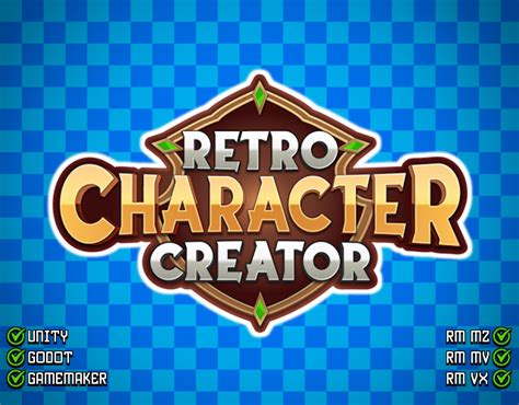 Varsion 300 Added Dead Sprite Retro Character Creator Tool By