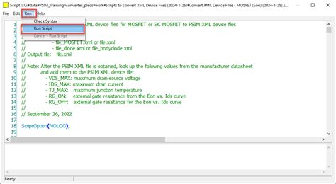 Converter For Thermal Device Xml Files From Plecs To Psim — Altair