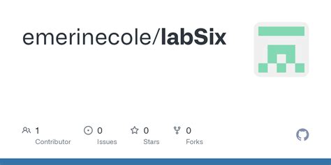 Github Emerinecolelabsix