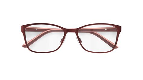 Specsavers Women S Glasses Pass Blue Rectangle Metal Stainless Steel