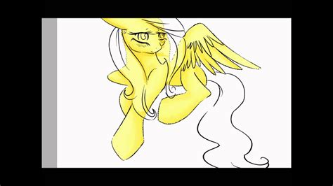 MLP Speed Paint Fluttershy YouTube