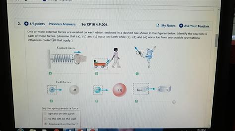 solved 2 1 6 points previous answers sercp10 4 p 004 my